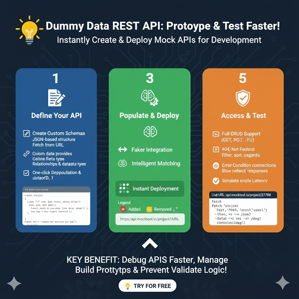How to Get Dummy Data REST API Testing and Development - fake api