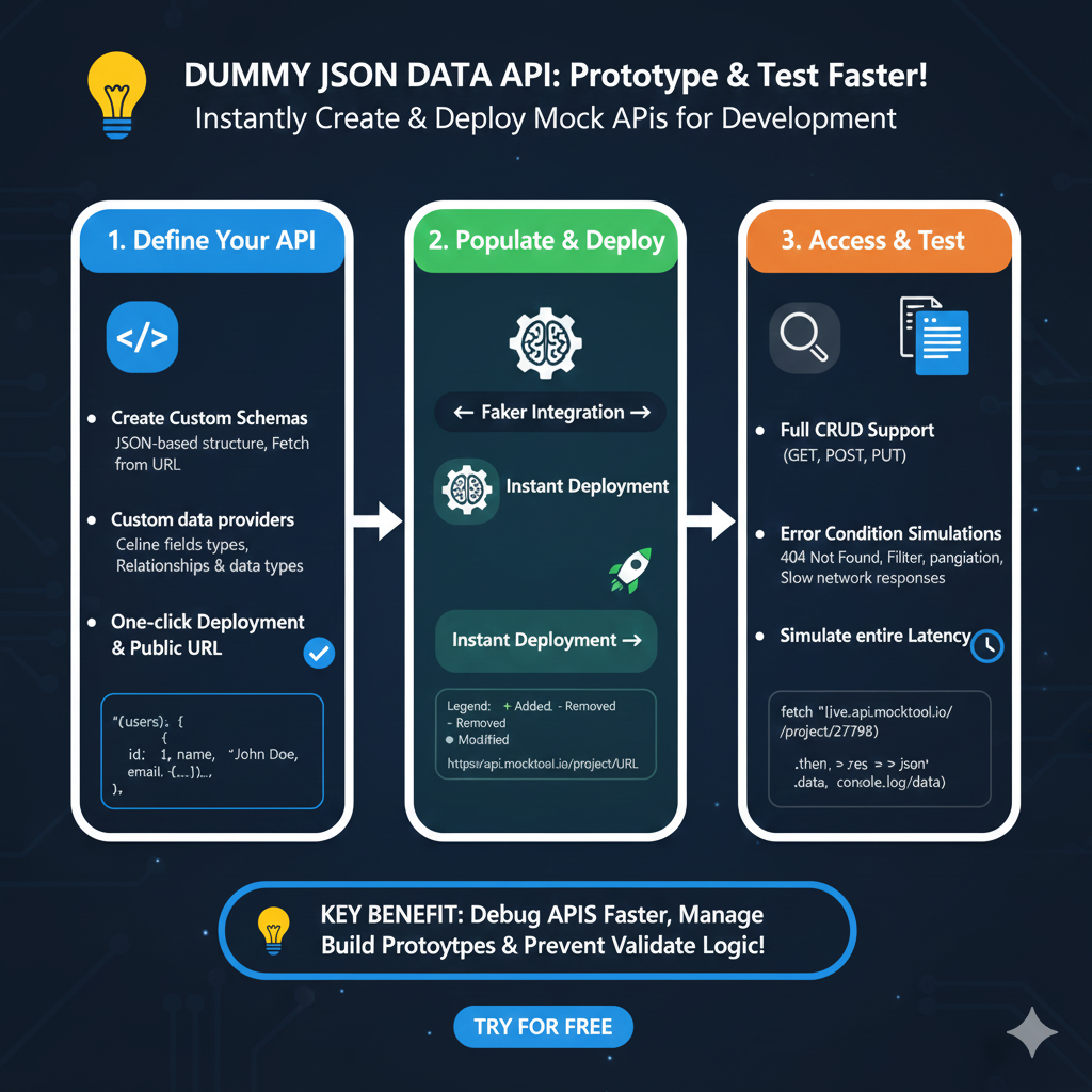 How to Easily Get dummy json data api Your API Testing and Development ...