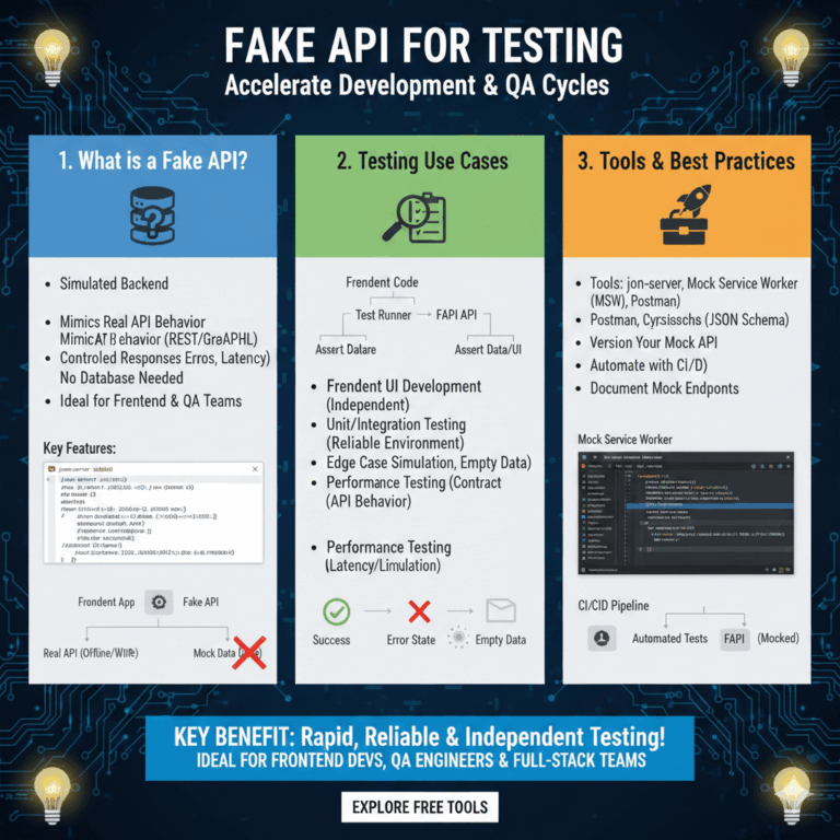 How to Use fake api to test for Efficient Testing and Development ...